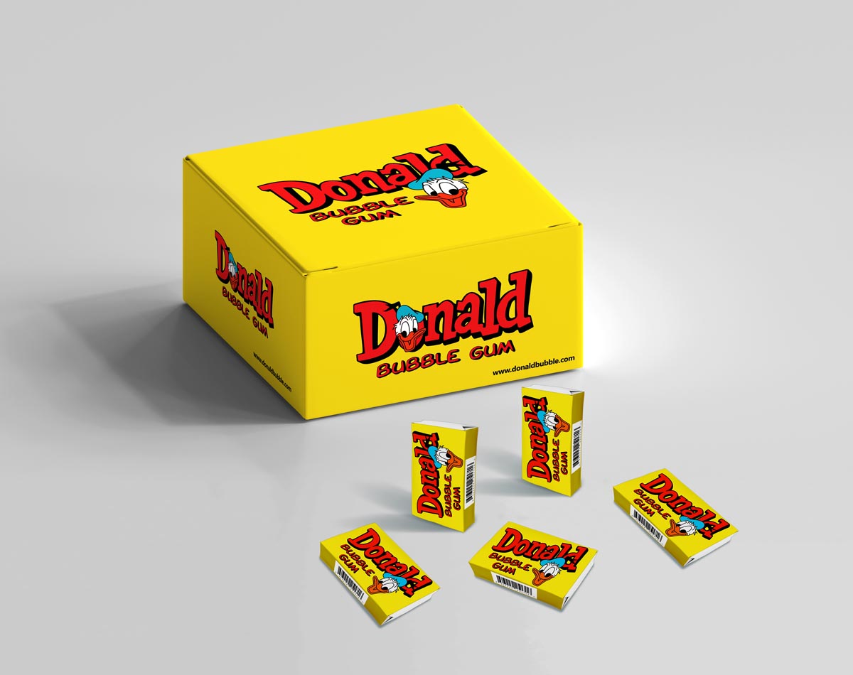 Donald Bubble Gum